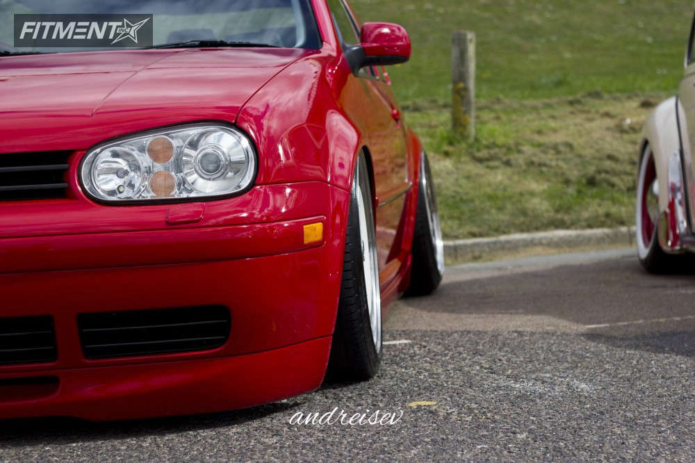 2002 Volkswagen GTI Base with 18x9 Schmidt TH Lines and Hankook 205x40 ...