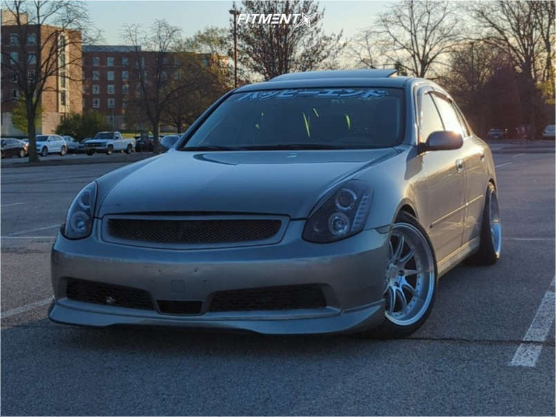 2006 INFINITI G35 X with 18x9.5 Aodhan Ds07 and Lexani 235x40 on ...