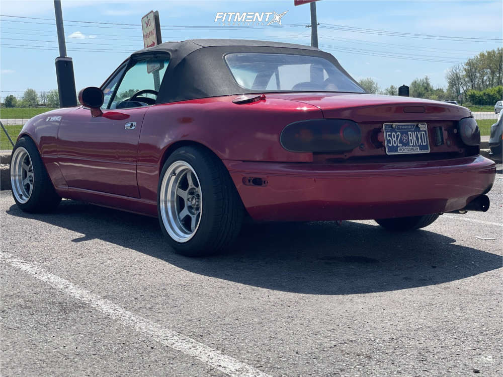 1992 Mazda Miata Base with 15x8 MST Time Attack and Toyo Tires 195x50 ...