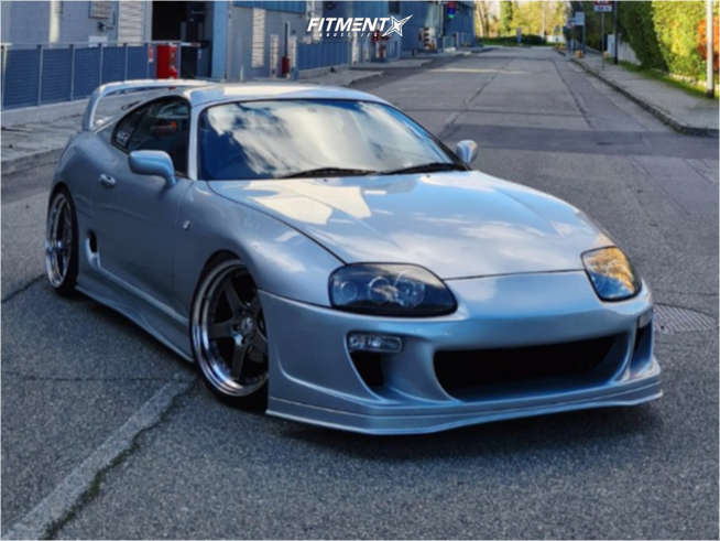 1993 Toyota Supra Base with 19x9.5 SSR Sp4 and Hankook 235x35 on ...