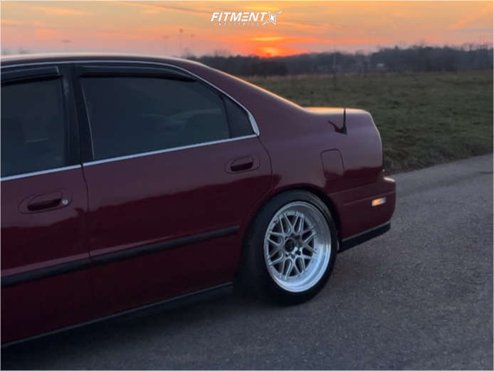 1994 Honda Accord LX with 16x8 Vors Vr7 and Nitto 195x45 on Coilovers ...