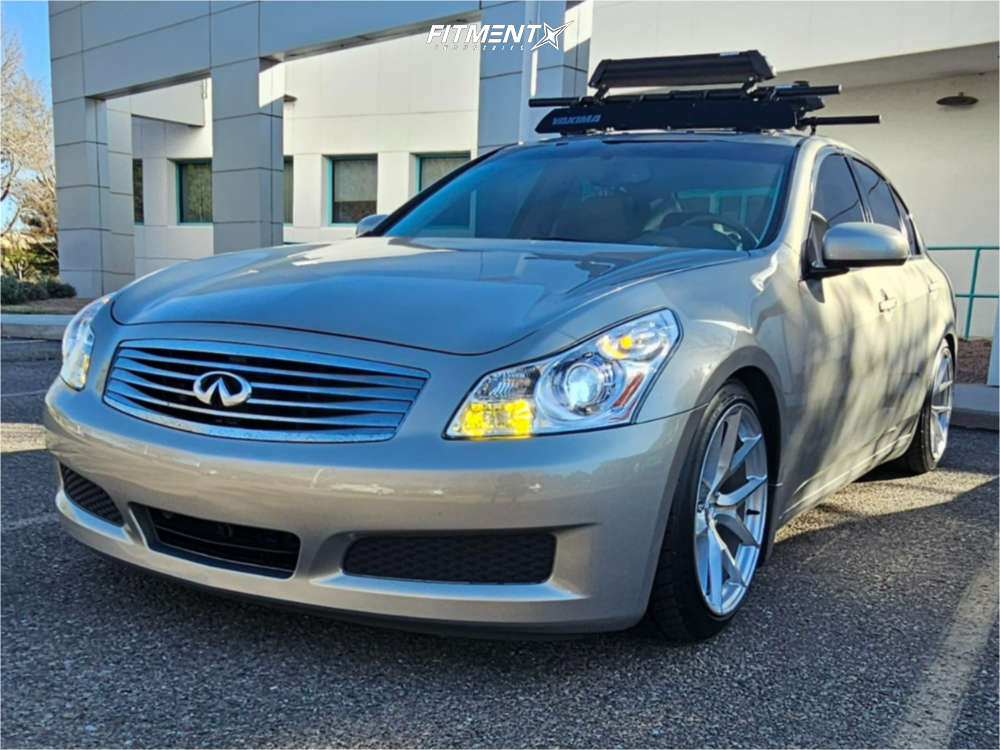 2008 INFINITI G35 X with 18x9.5 Aodhan Aff7 and Nitto 235x40 on ...