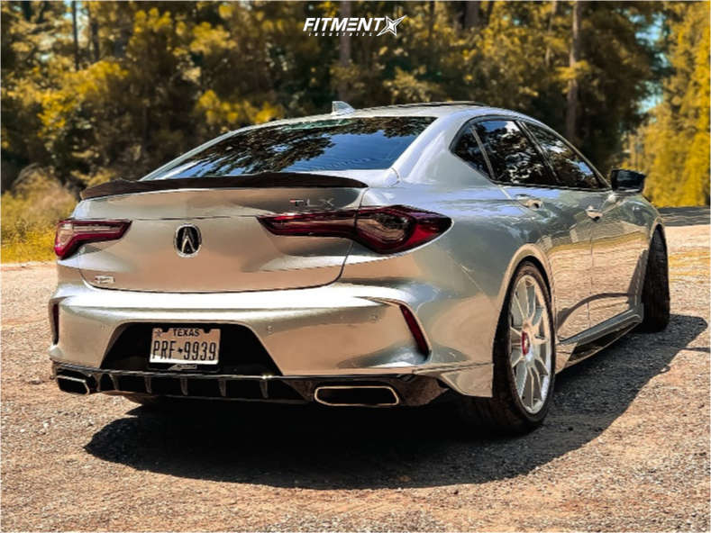 2021 Acura TLX Base with 20x8.5 Rotiform Dtm and Nitto 275x35 on ...