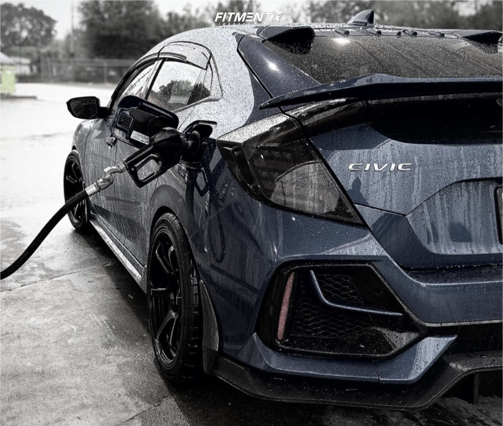 2019 Honda Civic Sport with 18x9 Advan Racing Rg-4 and Kenda 255x35 on ...
