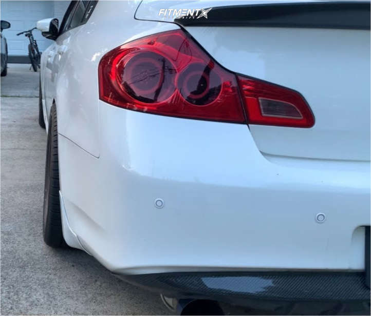 2010 INFINITI G37 Sport with 18x9.5 Rays Engineering Nismo Lmgt4 and ...
