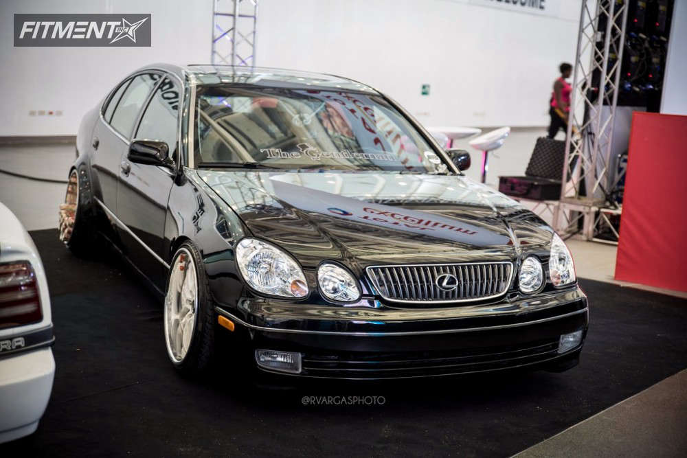 2001 Lexus GS430 Base with 19x11 Weds Borphe and Nankang 225x35 on ...