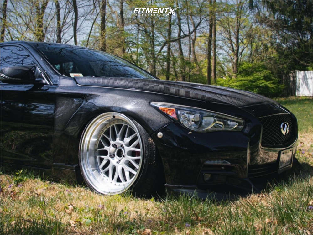 2015 INFINITI Q50 Sport with 19x11 Aodhan Ah02 and Ohtsu 245x40 on Air ...