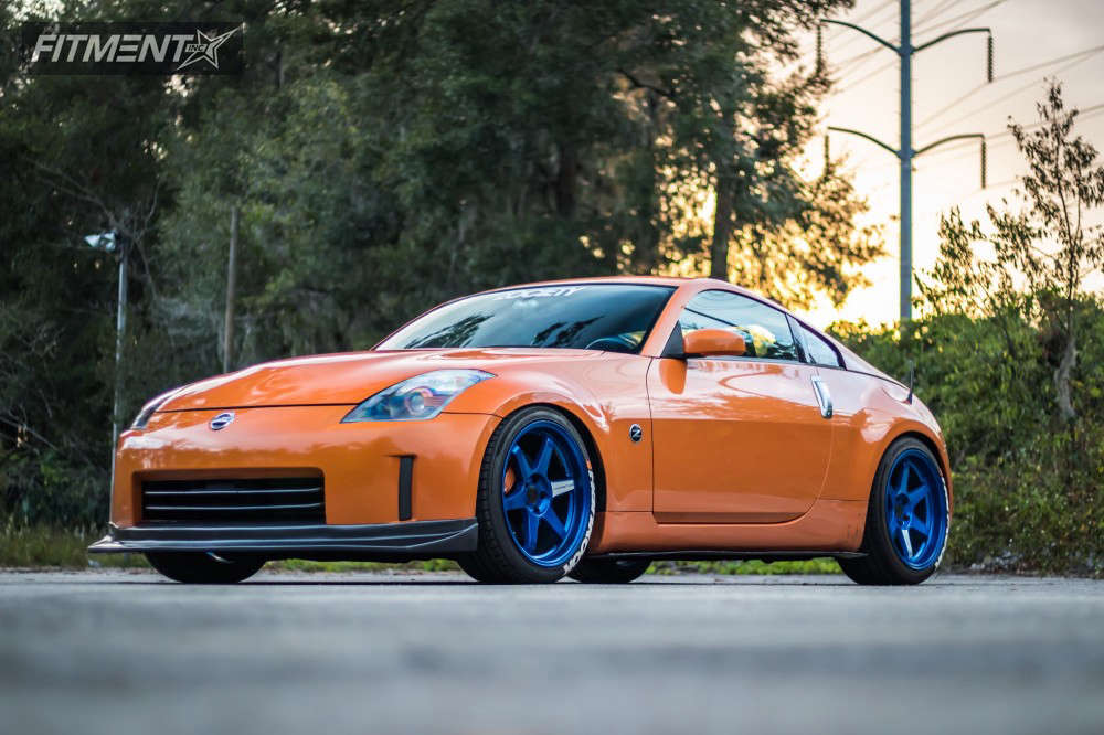 2007 Nissan 350Z Grand Touring with 19x9.5 Varrstoen Es2 and Hankook ...