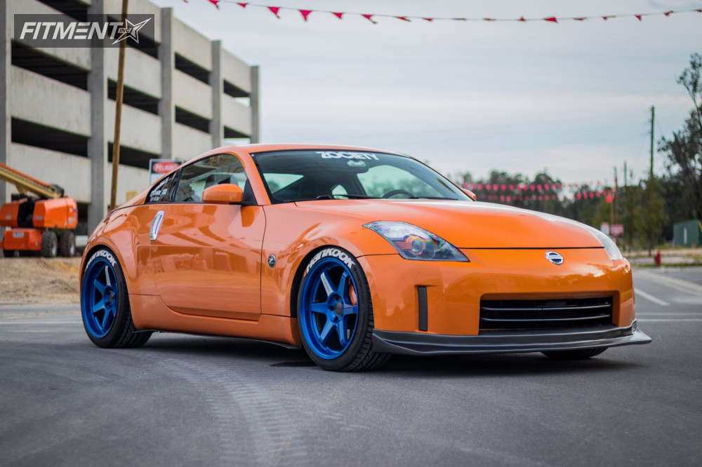 2007 Nissan 350Z Grand Touring with 19x9.5 Varrstoen Es2 and Hankook ...