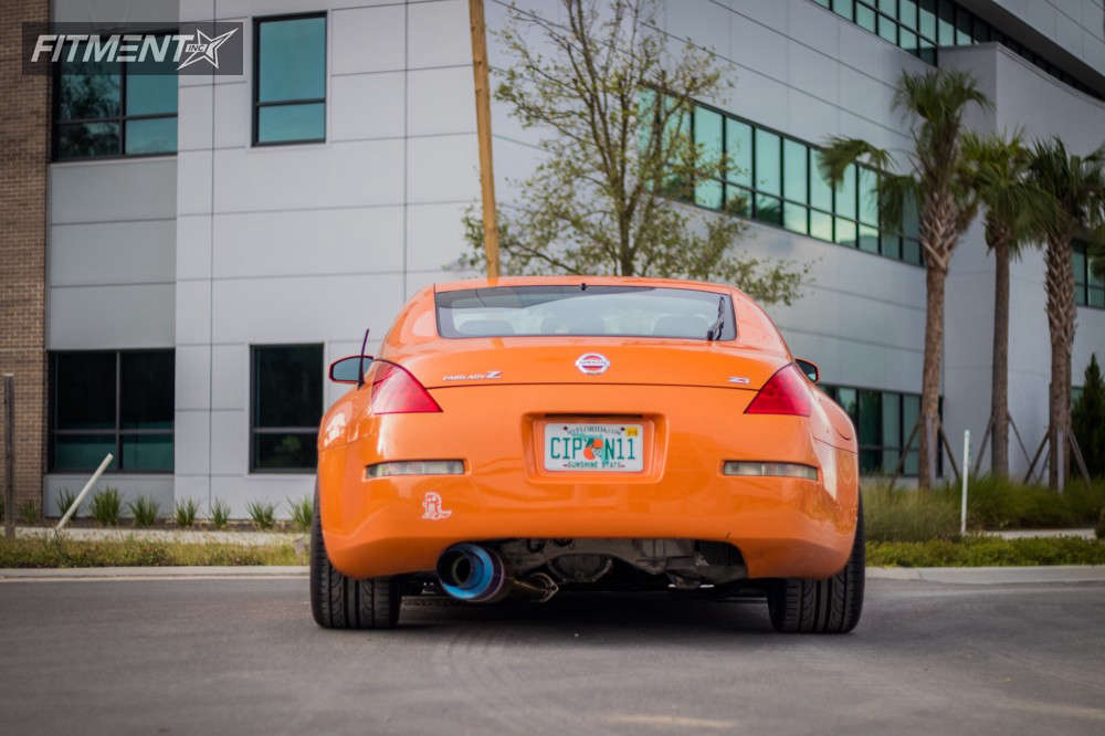 2007 Nissan 350Z Grand Touring with 19x9.5 Varrstoen Es2 and Hankook ...