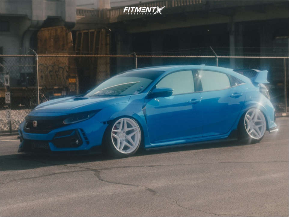 2021 Honda Civic Type R with 18x10.5 Kansei Astro and Land Golden ...