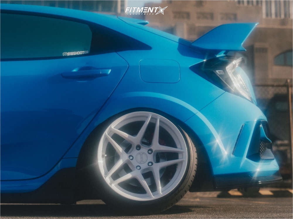 2021 Honda Civic Type R with 18x10.5 Kansei Astro and Land Golden ...