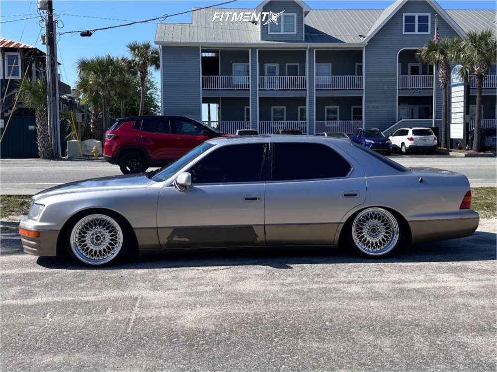 1996 Lexus LS400 Base with 18x9.5 JNC Jnc031 and Toyo Tires 245x35 on ...