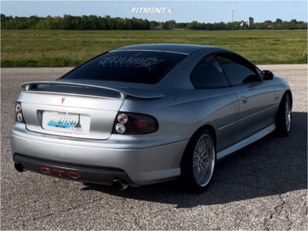 2005 Pontiac GTO Base with 18x8.5 MRR Gt1 and Nitto 235x40 on Stock ...