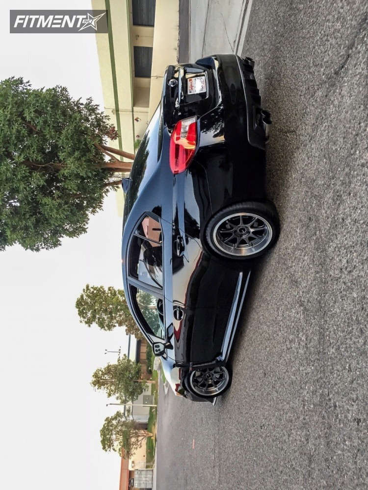 2015 Subaru WRX Limited with 18x9.5 Enkei Tenjin and Federal 265x35 on ...