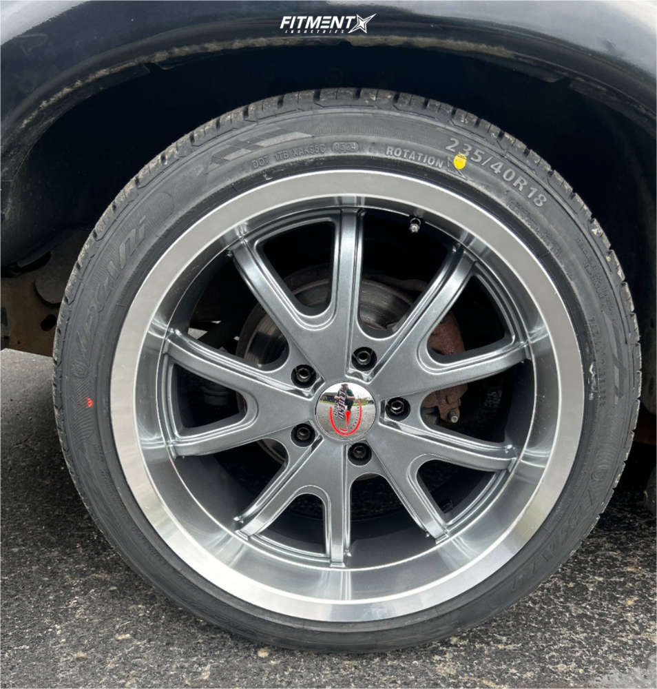 1999 Chevrolet S10 Xtreme with 18x8.5 Vision Torque and Lexani 235x40 ...