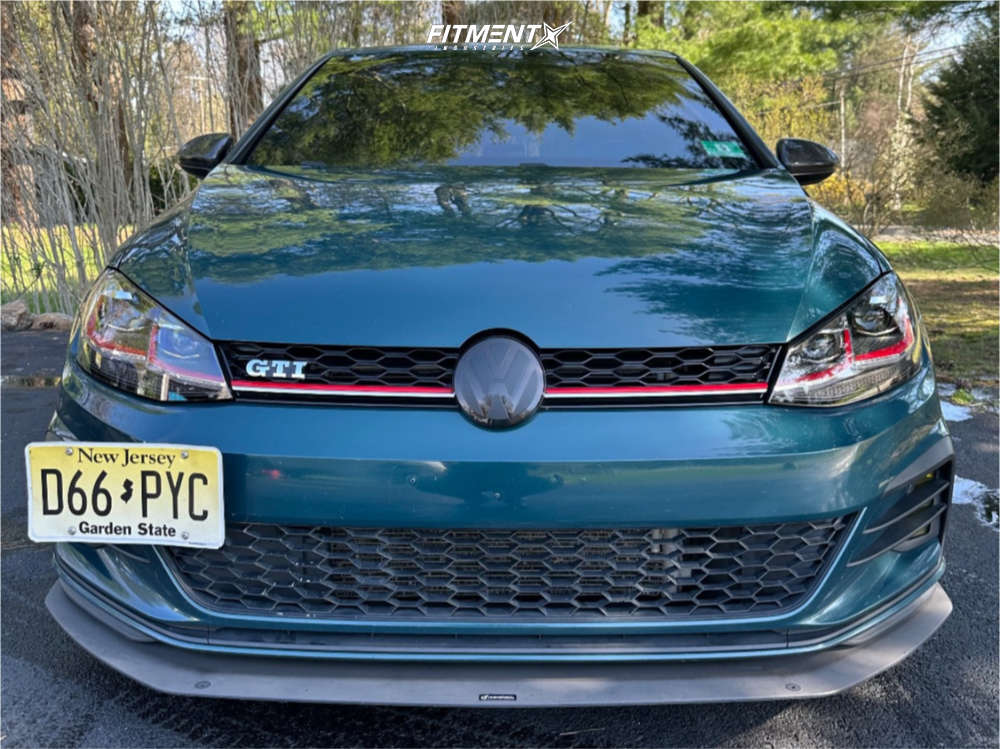 2018 Volkswagen GTI S with 18x8.5 Konig Ampliform and Michelin 235x40 ...