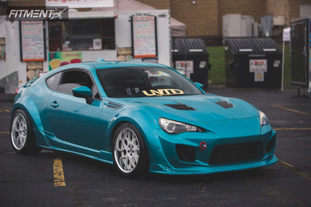 2013 Subaru BRZ Limited with 18x8.5 SSR Executor EX02 and Nitto 245x40 on Coilovers | 298448 ...