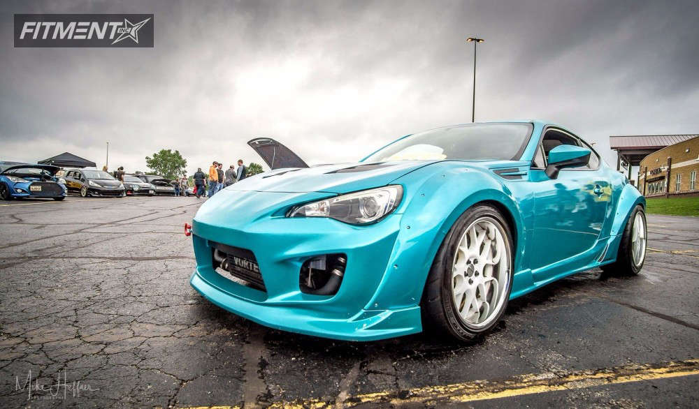 2013 Subaru BRZ Limited with 18x8.5 SSR Executor EX02 and Nitto 245x40 on Coilovers | 298448 ...