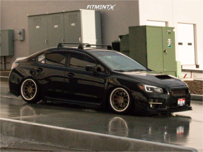 2017 Subaru WRX Premium with 18x8.5 Aodhan Ds07 and Delinte 235x40 on ...