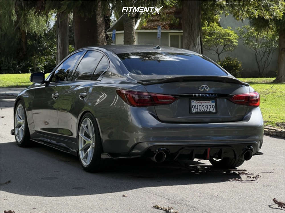 2018 INFINITI Q50 Luxe with 19x8.5 Aodhan Aff7 and Lexani 255x40 on ...