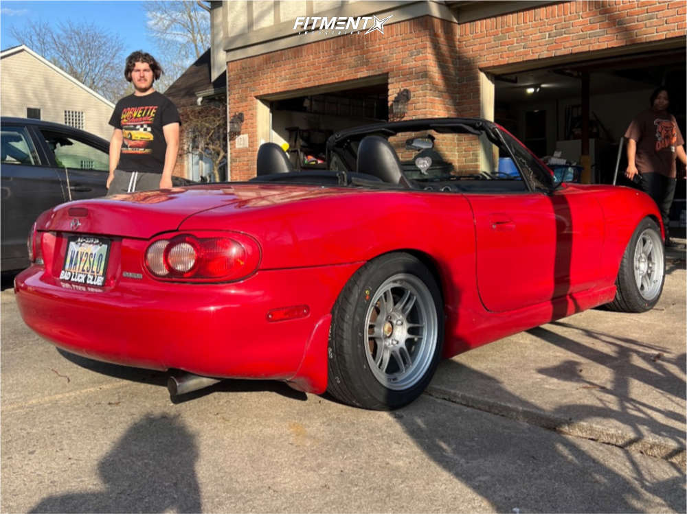 2003 Mazda Miata LS with 15x8 Enkei Rpf1 and Yokohama 205x50 on ...