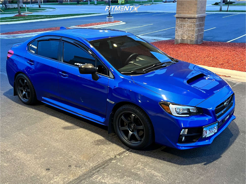 2015 Subaru WRX Premium with 18x9.5 Gram Lights 57dr and Michelin ...