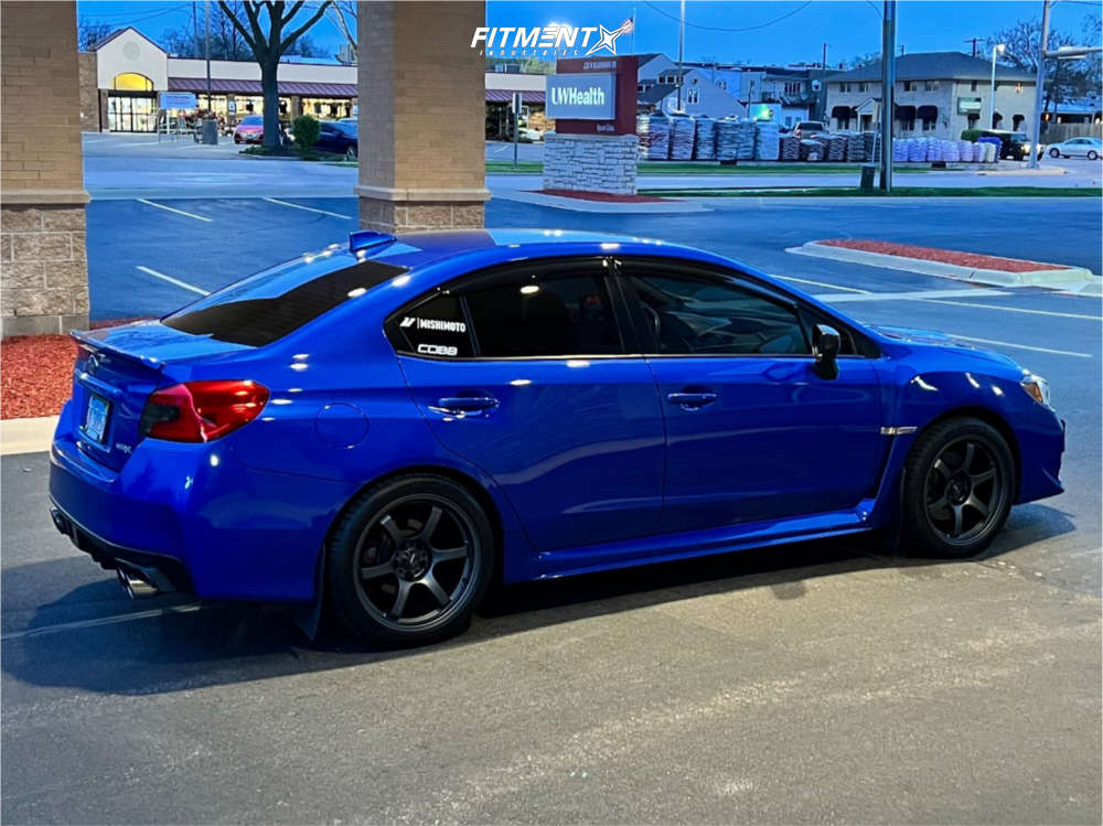 2015 Subaru WRX Premium with 18x9.5 Gram Lights 57dr and Michelin ...