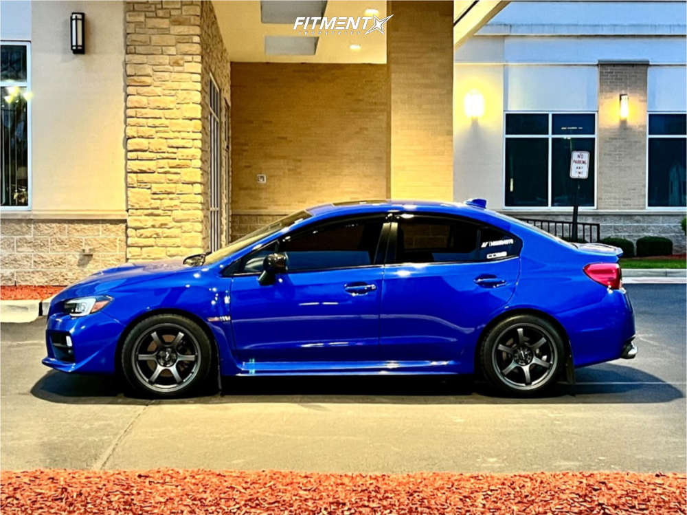 2015 Subaru WRX Premium with 18x9.5 Gram Lights 57dr and Michelin ...