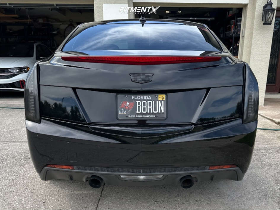 2014 Cadillac ATS Luxury with 18x8.5 Vors Tr4 and Bridgestone 225x40 on ...