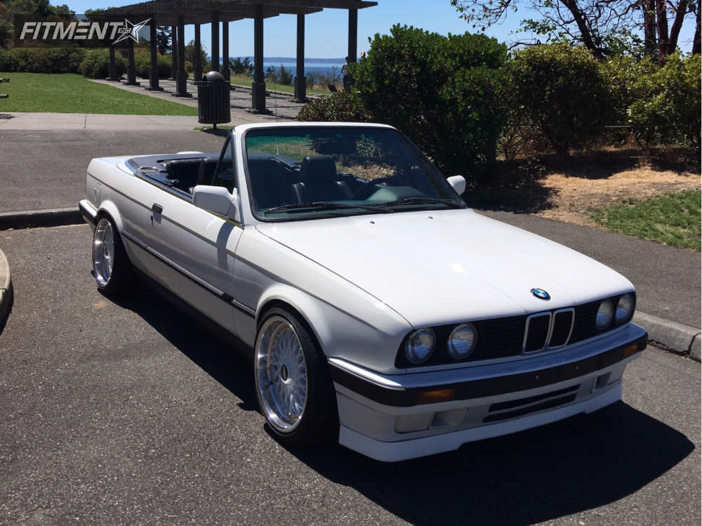 1991 BMW 3 Series Base with 17x8 BBS RC090 and Falken 205x40 on ...