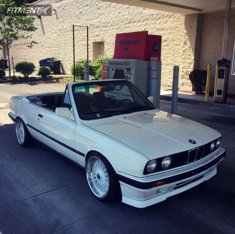 1991 BMW 3 Series Base with 17x8 BBS RC090 and Falken 205x40 on ...