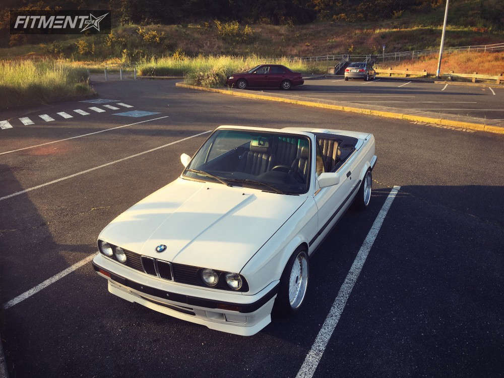 1991 BMW 3 Series Base with 17x8 BBS RC090 and Falken 205x40 on ...