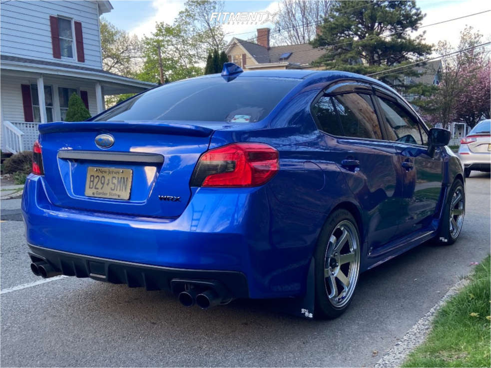 2016 Subaru WRX Premium with 18x9.5 AVID1 Av6 and Michelin 245x40 on ...