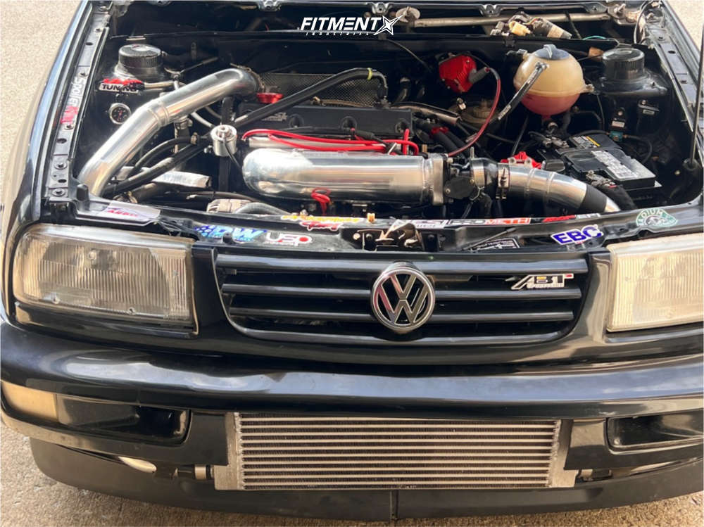 1995 Volkswagen Jetta GL with 16x7 NS Ns1507 and Firestone 205x40 on ...