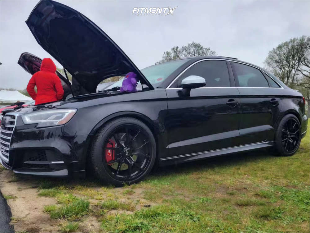 2019 Audi S3 Prestige with 18x8.5 Neuspeed Rse10 and Continental 245x35 ...