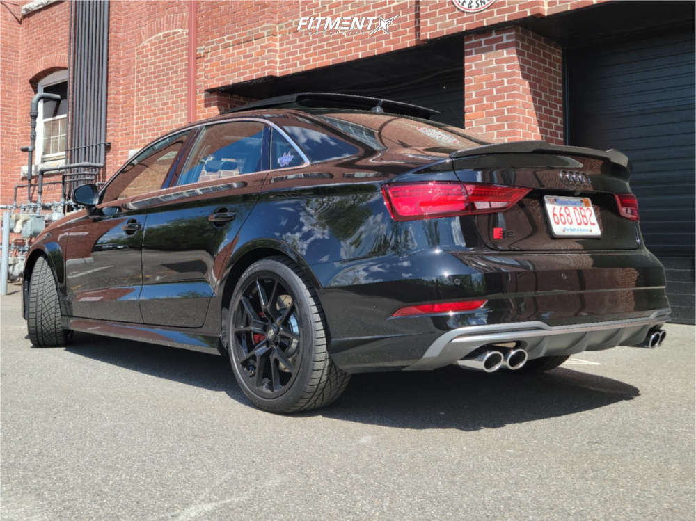 2019 Audi S3 Prestige with 18x8.5 Neuspeed Rse10 and Continental 245x35 ...