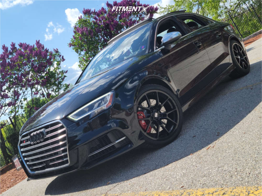 2019 Audi S3 Prestige with 18x8.5 Neuspeed Rse10 and Continental 245x35 ...