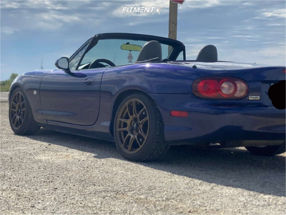 2003 Mazda Miata SE with 16x8 Konig Heliogram and Continental 205x45 on ...
