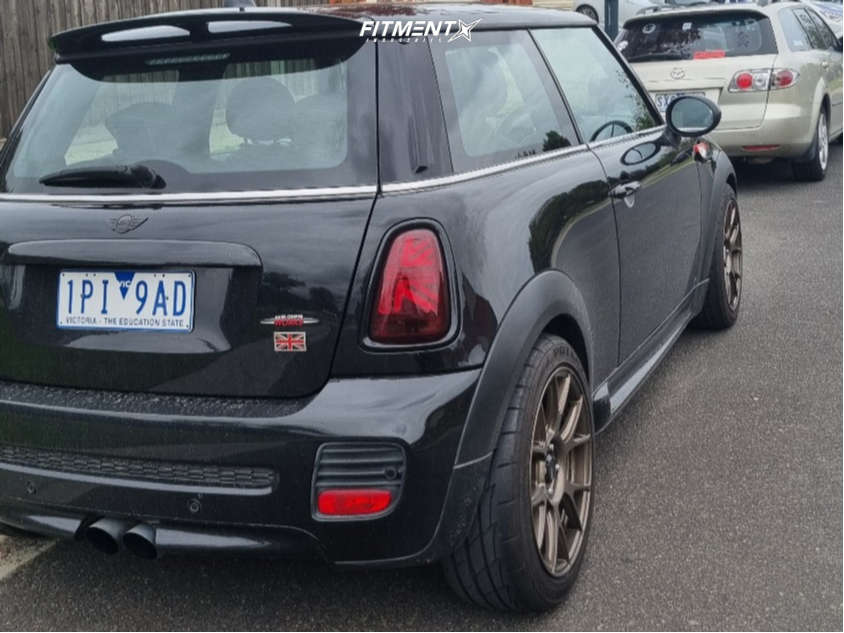 2013 Mini Cooper John Cooper Works with 17x8 Konig Ampliform and ...
