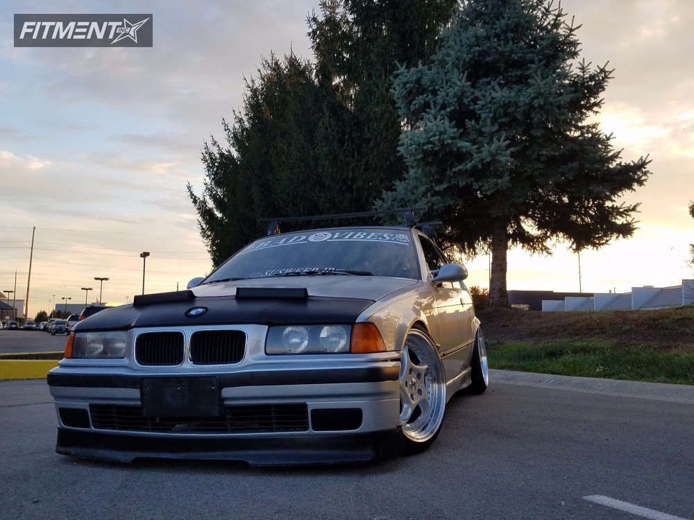 1996 BMW 318ti Base with 18x8.5 ESM and Achilles 205x40 on Coilovers ...