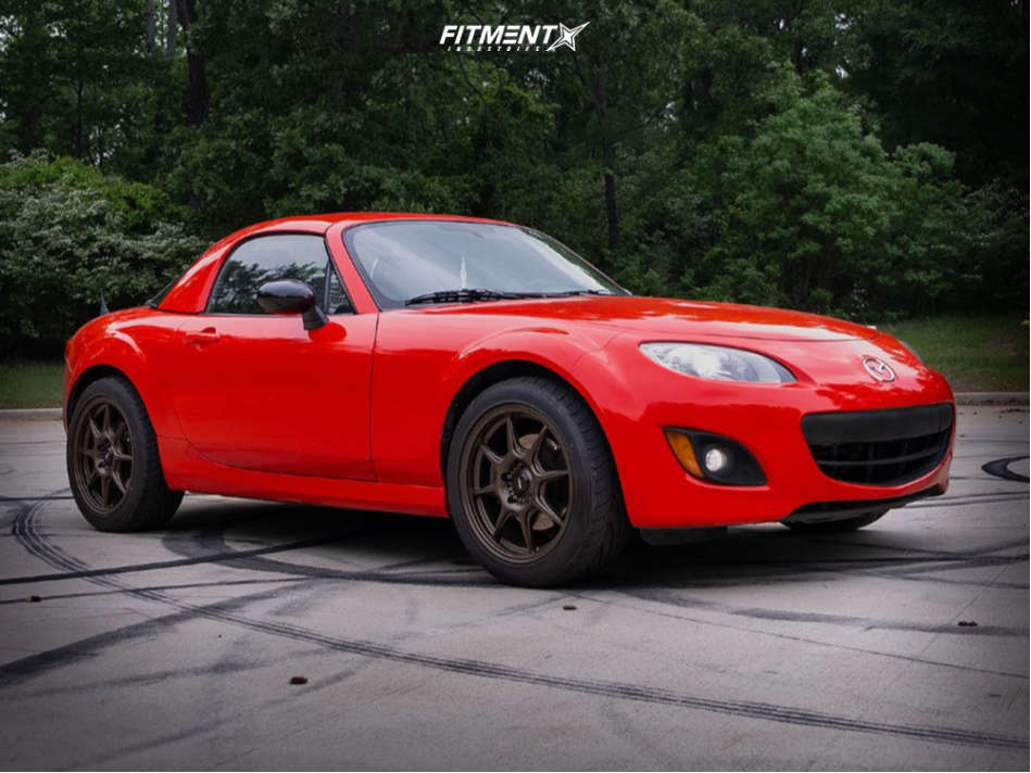 2009 Mazda MX-5 Miata Touring with 17x8 Konig Lockout and Nitto 225x40 ...