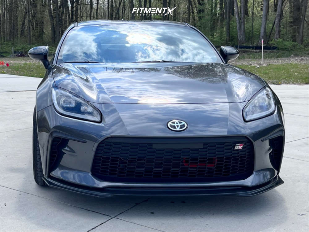 2023 Toyota GR86 Premium with 18x9.5 Volk Te37 Saga S-plus and Cooper 245x40 on Stock Suspension ...