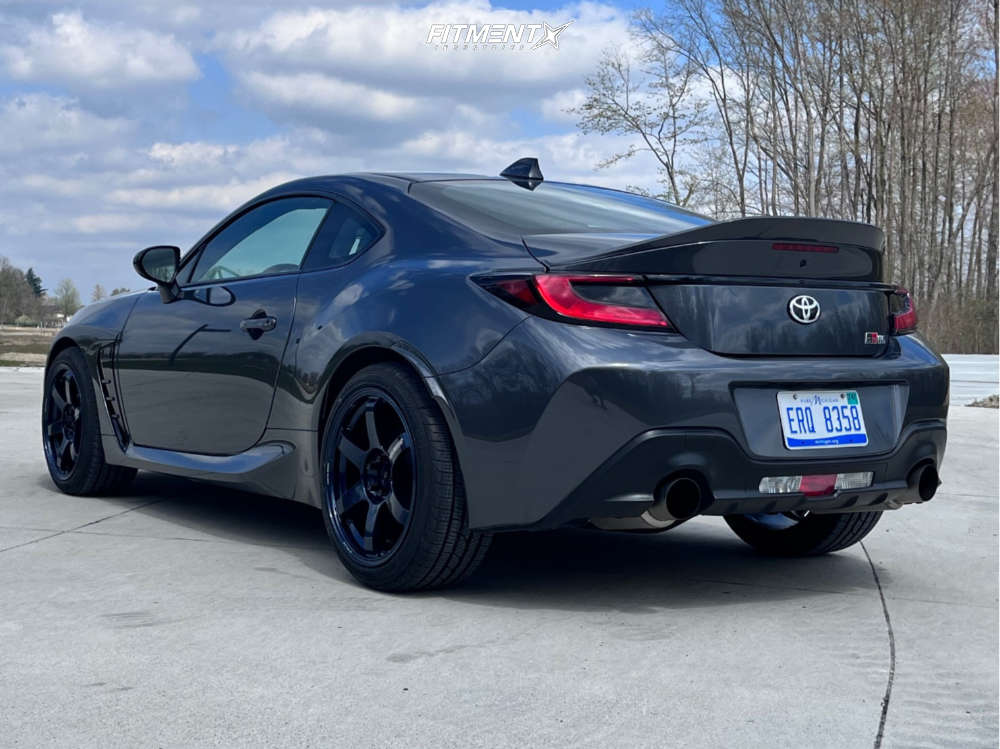 2023 Toyota GR86 Premium with 18x9.5 Volk Te37 Saga S-plus and Cooper 245x40 on Stock Suspension ...