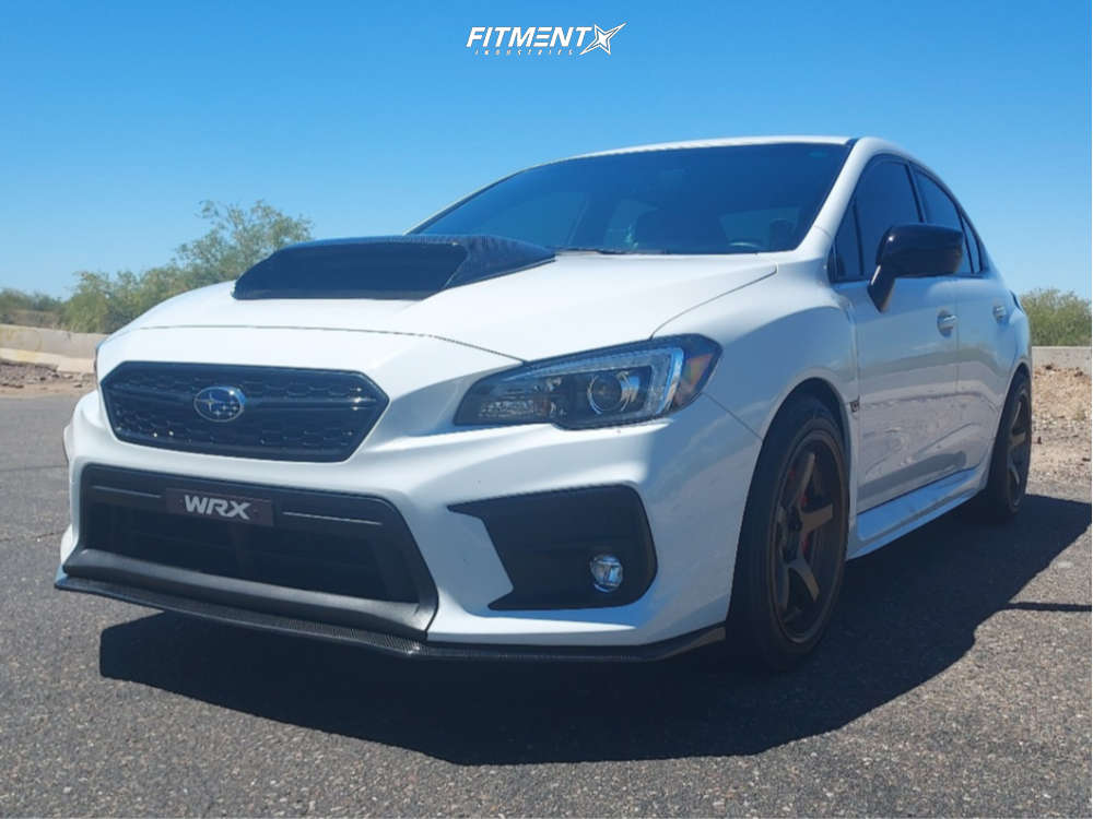2020 Subaru WRX Premium with 18x9.5 AVID1 Av28 and Hankook 255x40 on ...