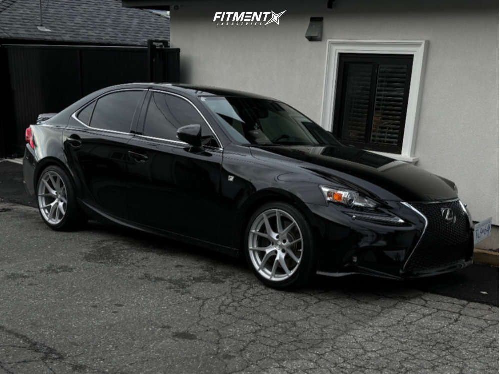 2015 Lexus IS350 F Sport with 18x8.5 Aodhan Aff7 and Firestone 225x40 ...