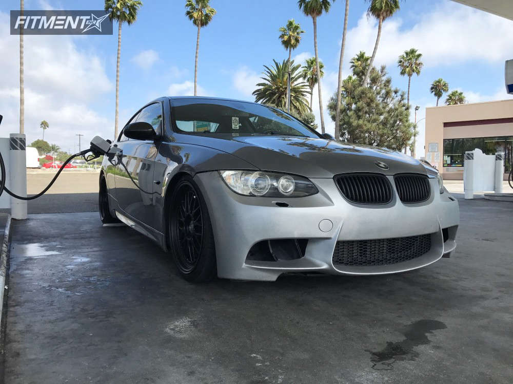 2007 BMW 335i Base with 19x9.5 BBS Lm and Nankang 225x35 on Lowering ...