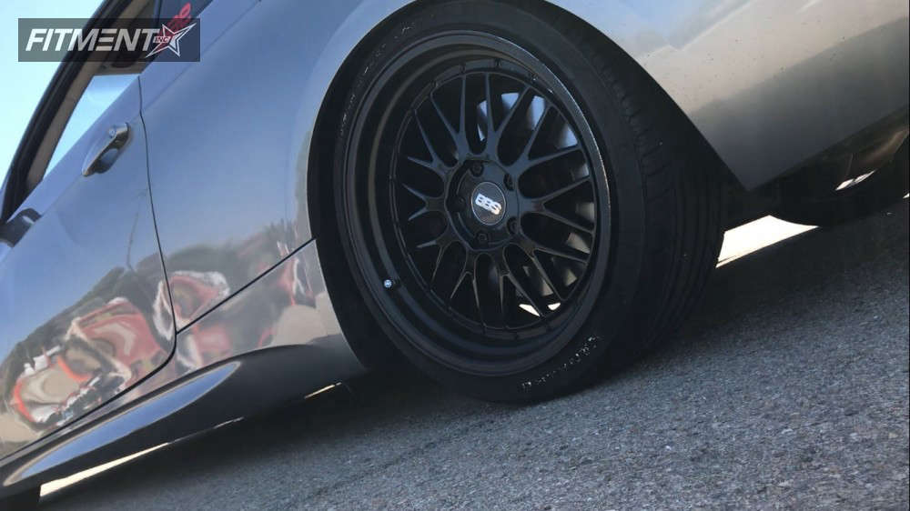 2007 BMW 335i Base with 19x9.5 BBS Lm and Nankang 225x35 on Lowering ...