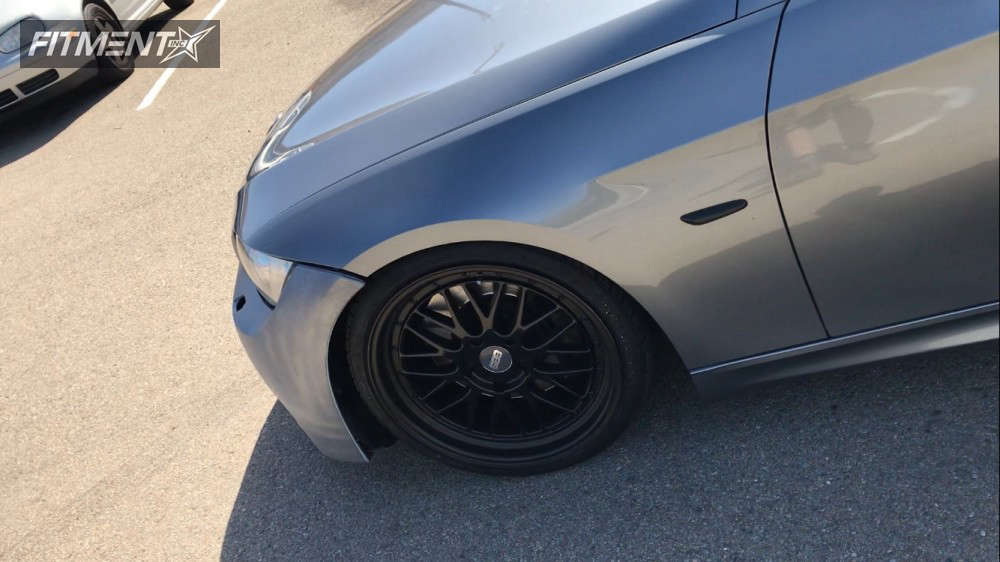 2007 BMW 335i Base with 19x9.5 BBS Lm and Nankang 225x35 on Lowering ...