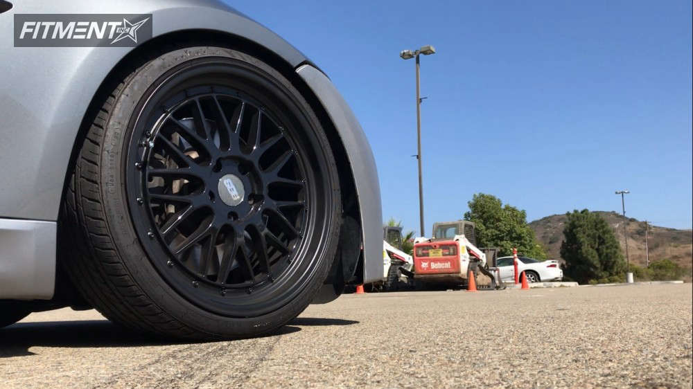 2007 BMW 335i Base with 19x9.5 BBS Lm and Nankang 225x35 on Lowering ...